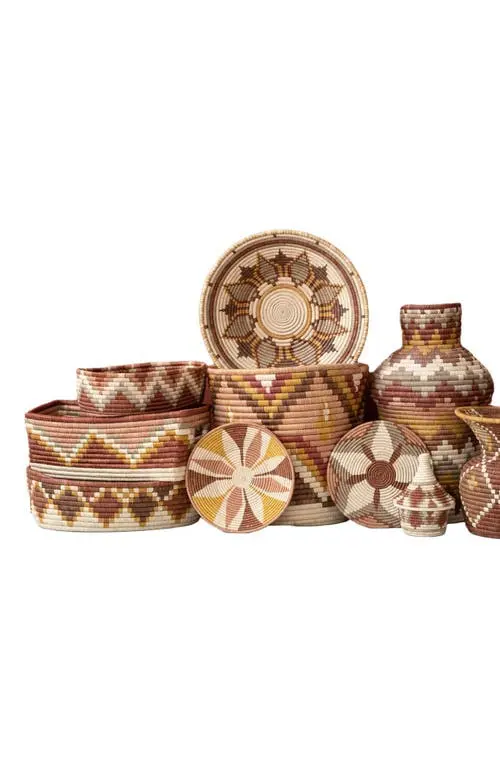 MAADILI COLLECTIVE Diamond Bread Basket
