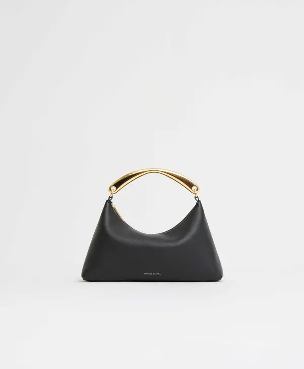 MANSUR GAVRIEL Metal Handle Rhea - Black