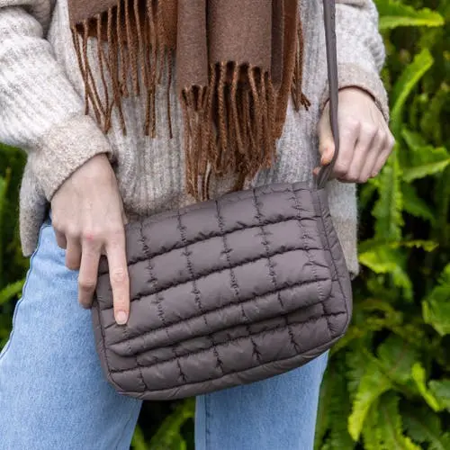 YOUZEY Halo Crossbody Bag - Brown