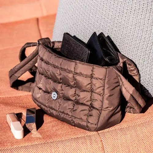 YOUZEY Halo Crossbody Bag - Brown