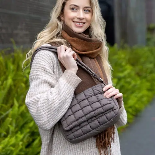 YOUZEY Halo Crossbody Bag - Brown