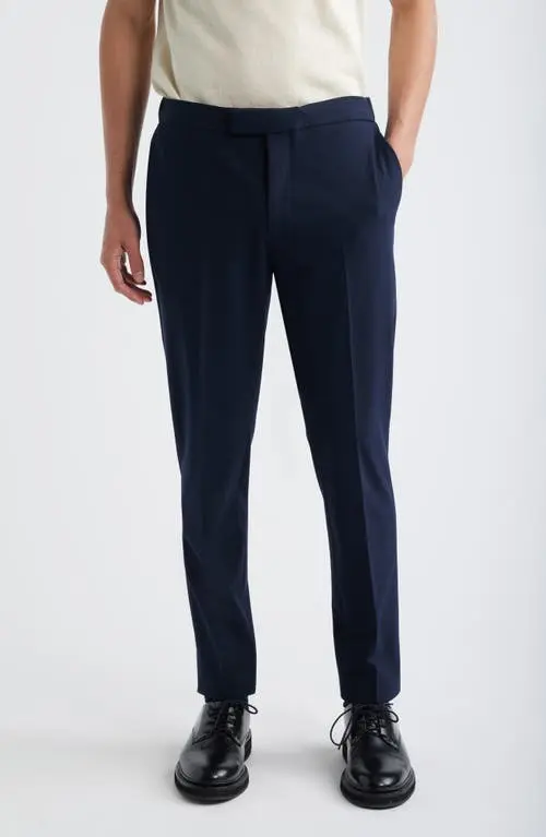 REISS Found Slim-fit Tapered Pants - Navy