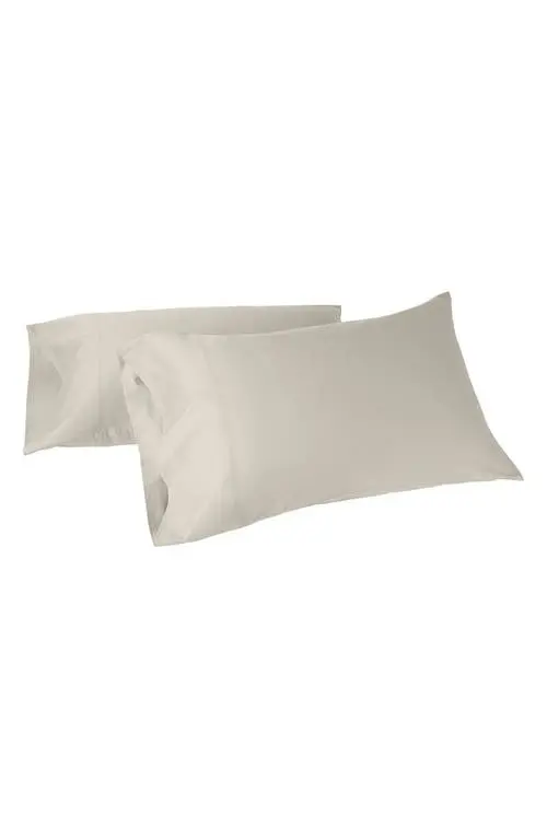COYUCHI Cloud Soft Organic Cotton Sateen Pillowcases - Stone