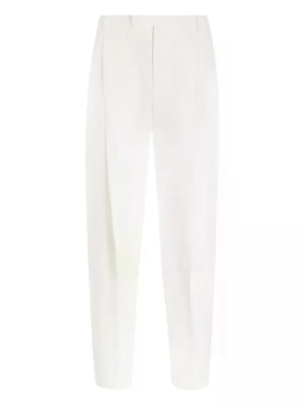 Dolce & Gabbana Linen Trousers - White