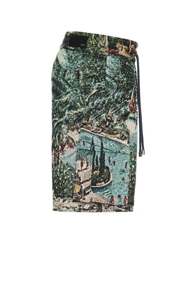 Amiri Paradise Tapestry Cargo Short