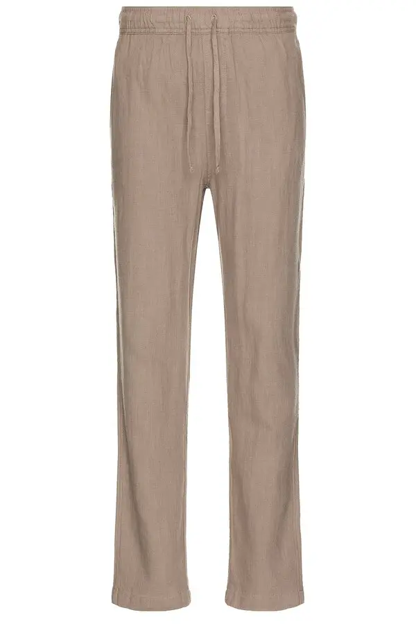Onia Gauze Pull On Pant In Neutral