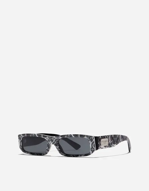 Dolce & Gabbana Maiolica Print Sunglasses