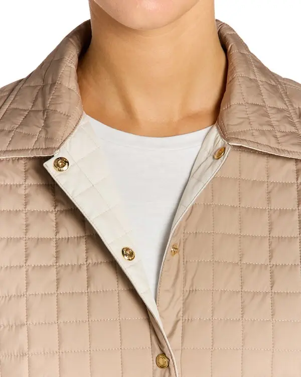 Moncler Quilted Shirt - Medium Beige