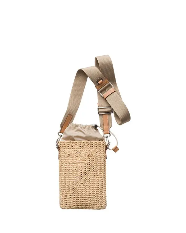 Prada Crochet Smartphone Case - Neutral