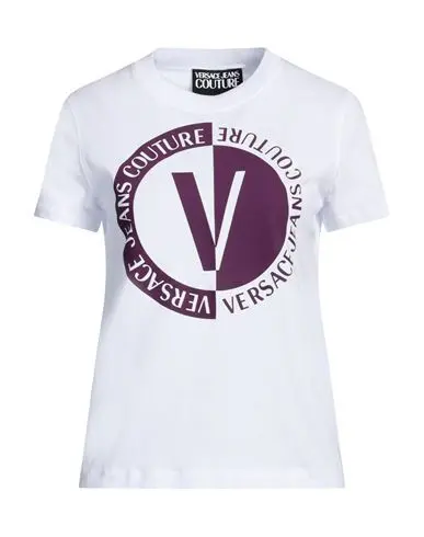 Versace Logo-print Cotton T-shirt - White