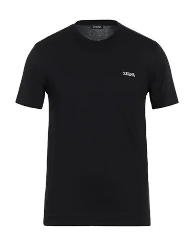 Zegna T-shirt Size Cotton - Black