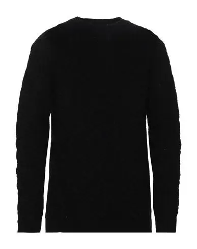 PAOLO PECORA Virgin Wool Cable-knit Sweater - Black