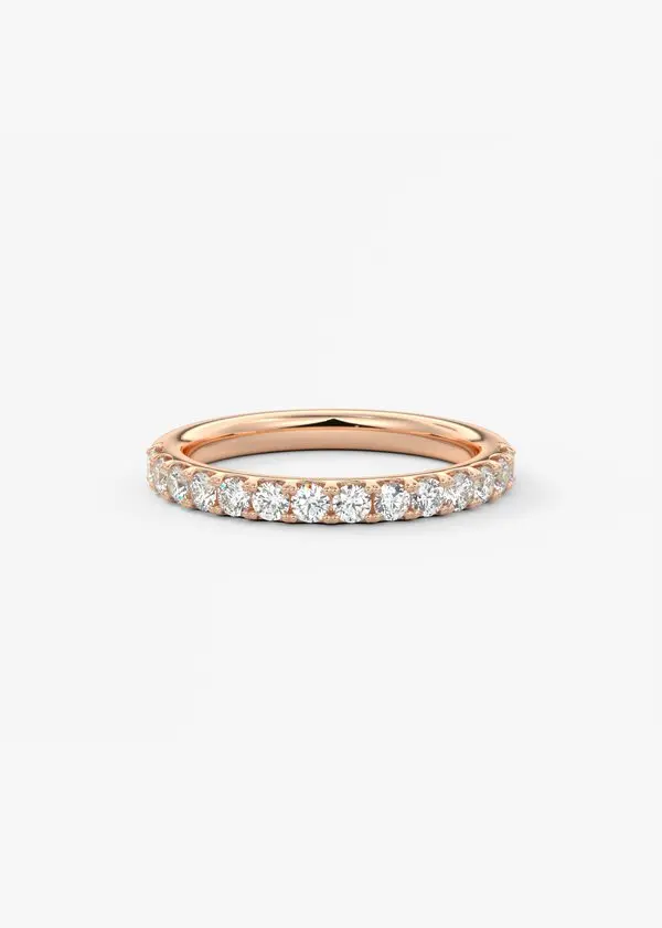 FRANK DARLING Half Eternity Diamond Band - Yellow Gold