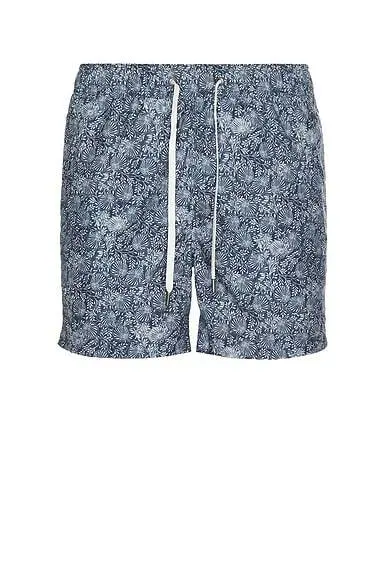 Onia Charles 5 Swim Trunk - Deep Navy Multi