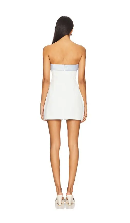 Amanda Uprichard Lucienne Skort Romper - Ivory