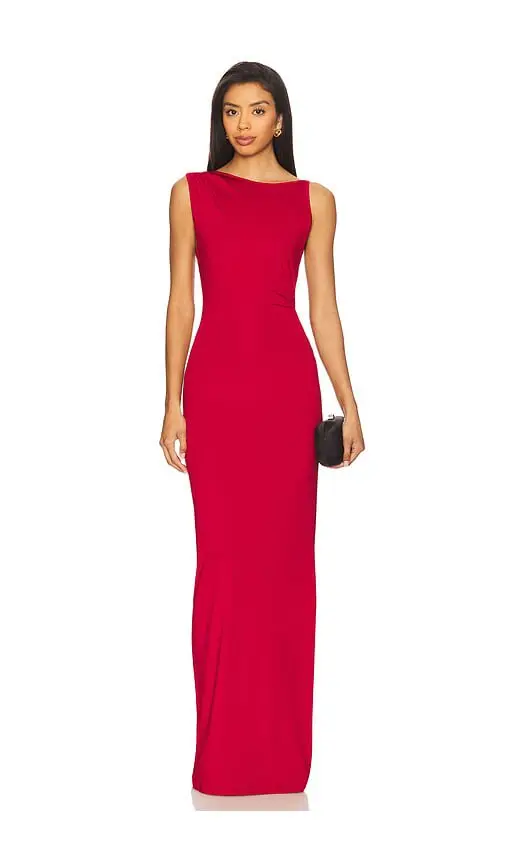 Superdown Avya Maxi Dress - Red