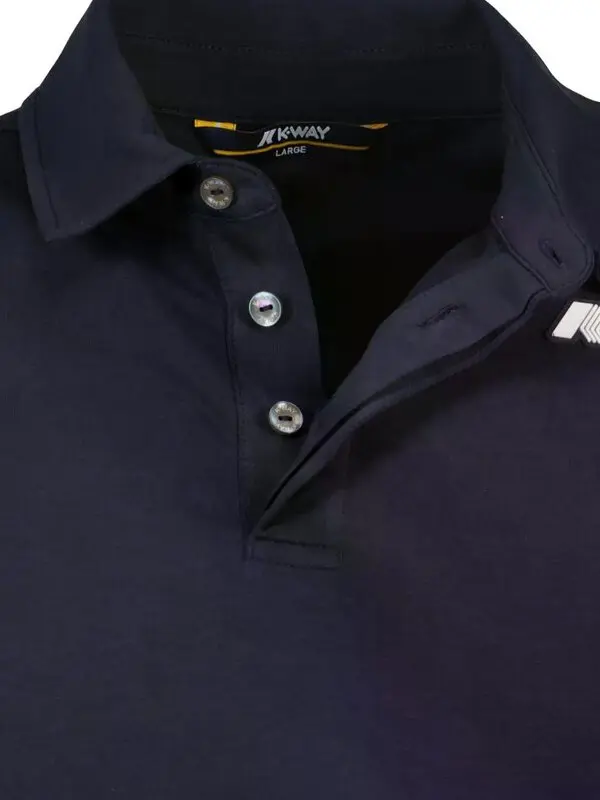 K-WAY Vincelle Cotton Polo Shirt - Blue