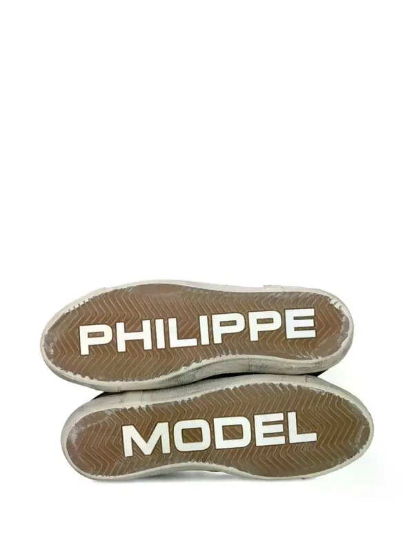 Philippe Model Leather Low-top Sneakers