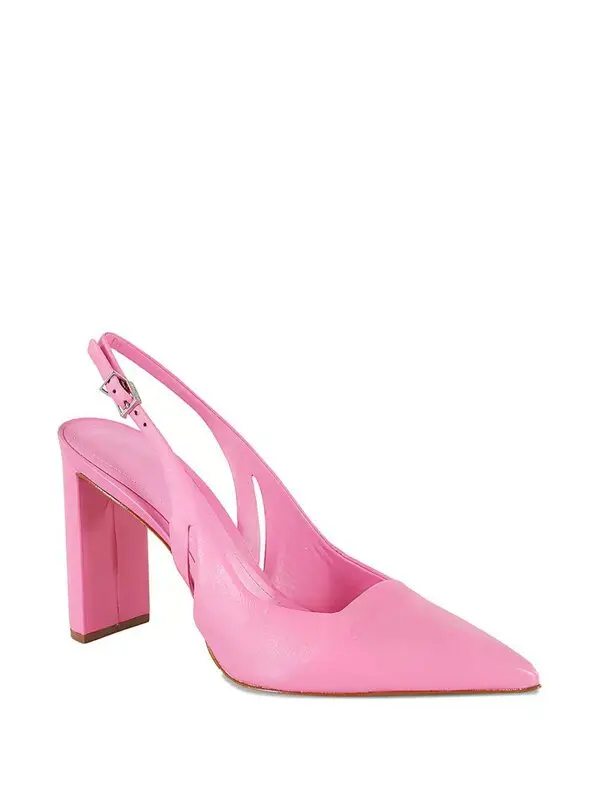 Schutz Slingback Block-heel Pumps