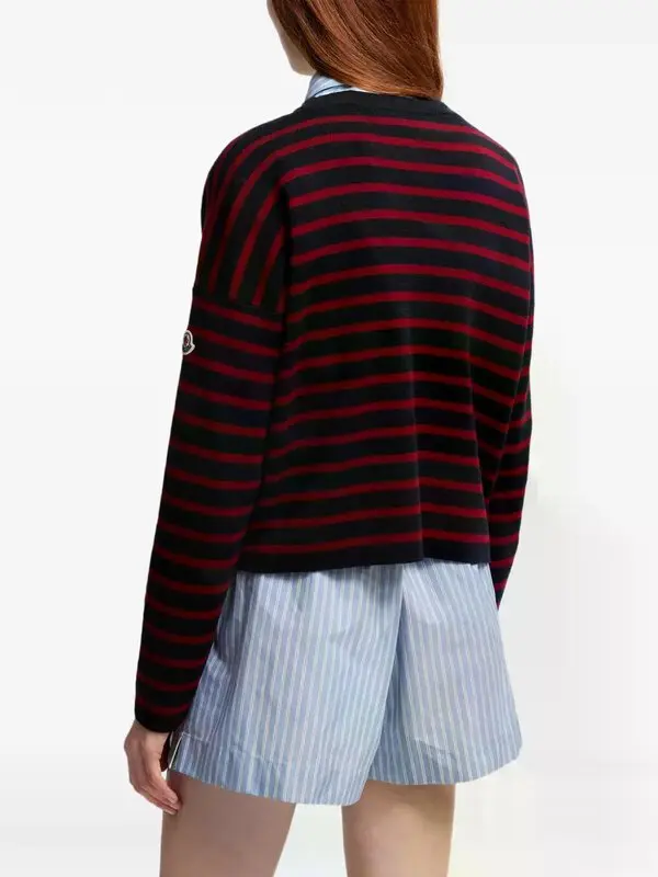 Moncler Striped Wool Sweater