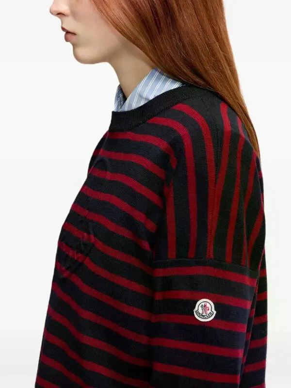 Moncler Striped Wool Sweater