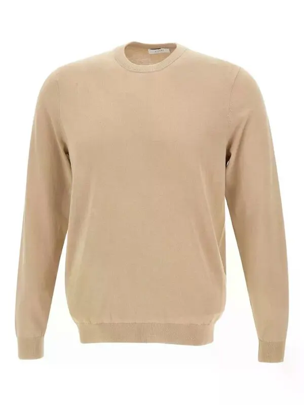 DIKTAT Ribbed-edge Cotton Sweater