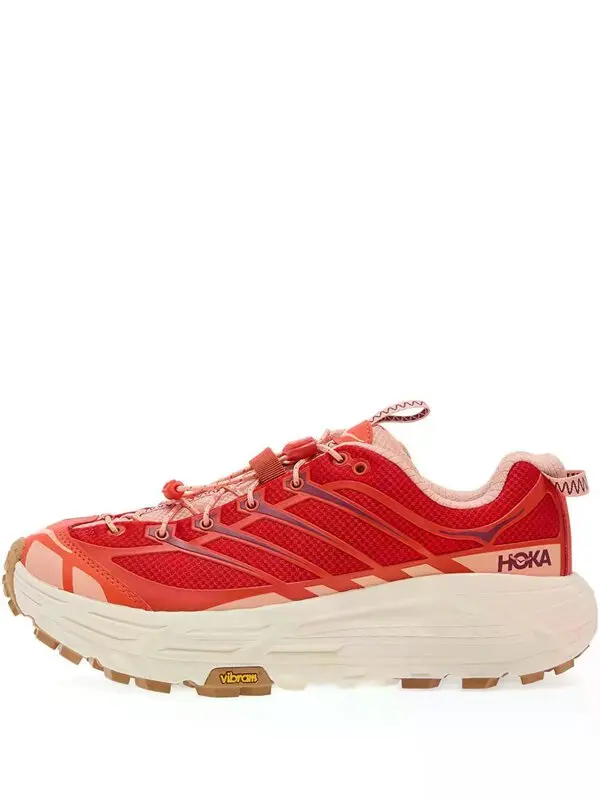 HOKA® Mafate Three2 Sneakers - Red