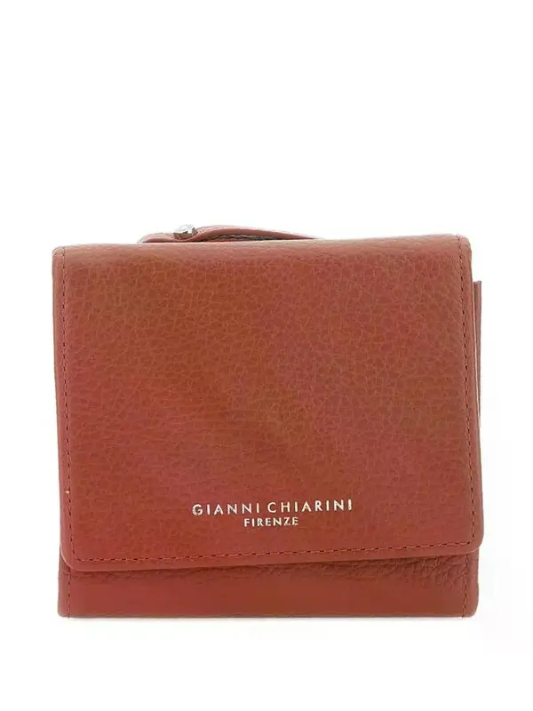 GIANNI CHIARINI Leather Wallet - Brown