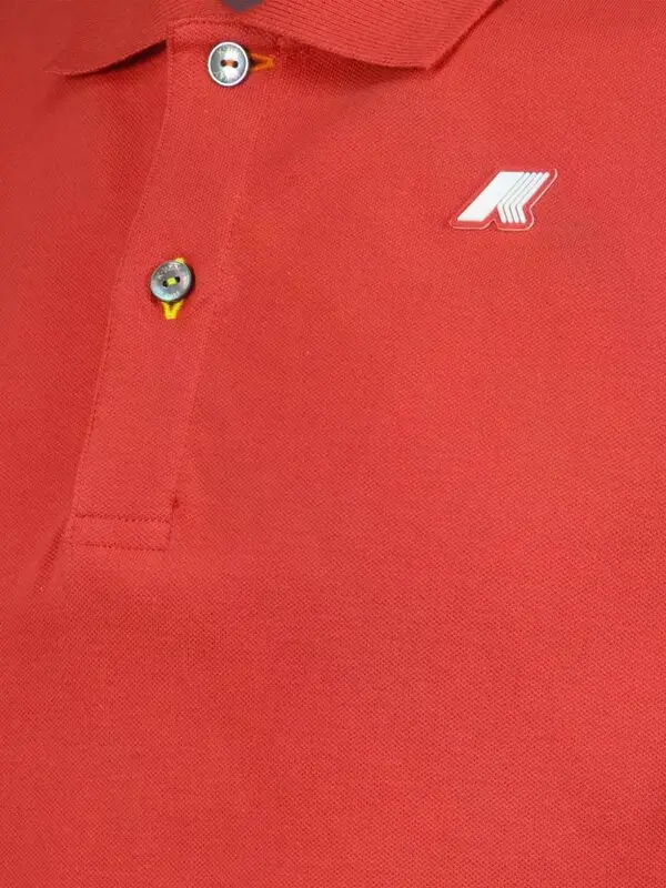 K-WAY Piqué Polo Shirt - Red