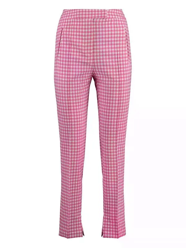 PT TORINO Check-print Trousers