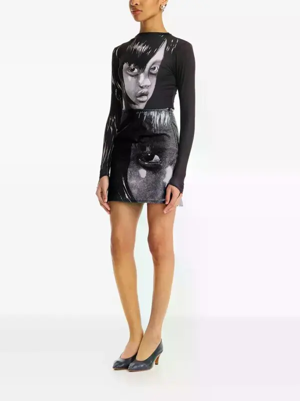 MAISIE WILEN Portrait-print Top