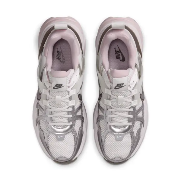 Nike V2k Run Sneakers With Reflective Accents - Grey