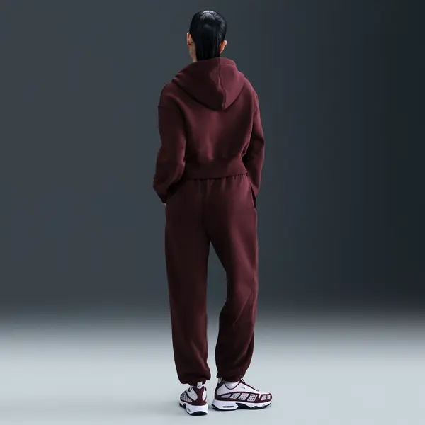 Nike Sportswear Phoenix Fleece High-waisted Oversized Sweatpants - Red