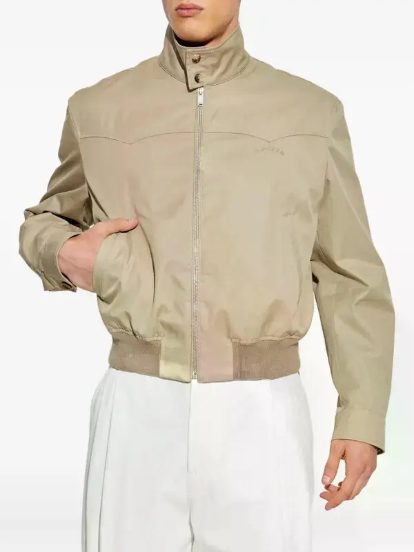 Alexander McQueen Zip-up Bomber Jacket