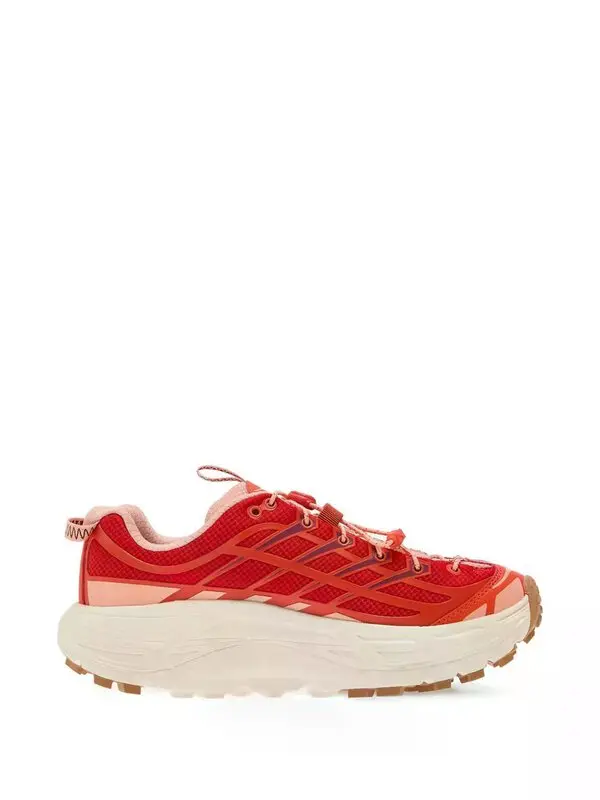 HOKA® Mafate Three2 Sneakers - Red