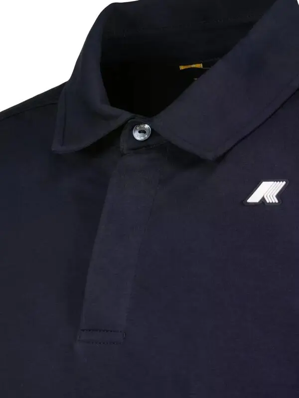 K-WAY Vincelle Cotton Polo Shirt - Blue
