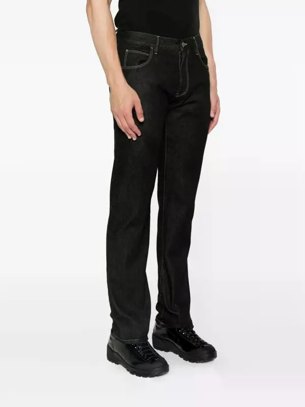Giorgio Armani Contrast-stitching Jeans