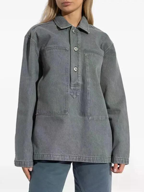 JW Anderson Button-fastening Patch-pocket Shirt