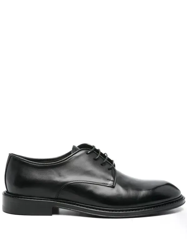 Corneliani Leather Derby Shoes