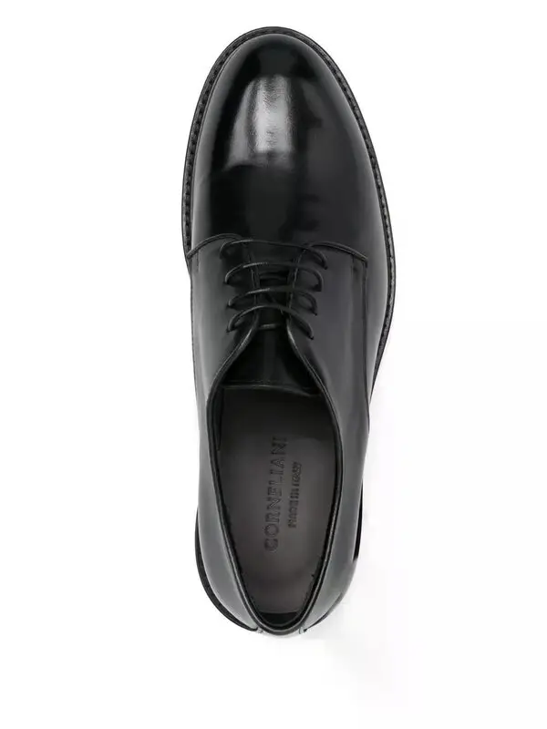 Corneliani Leather Derby Shoes