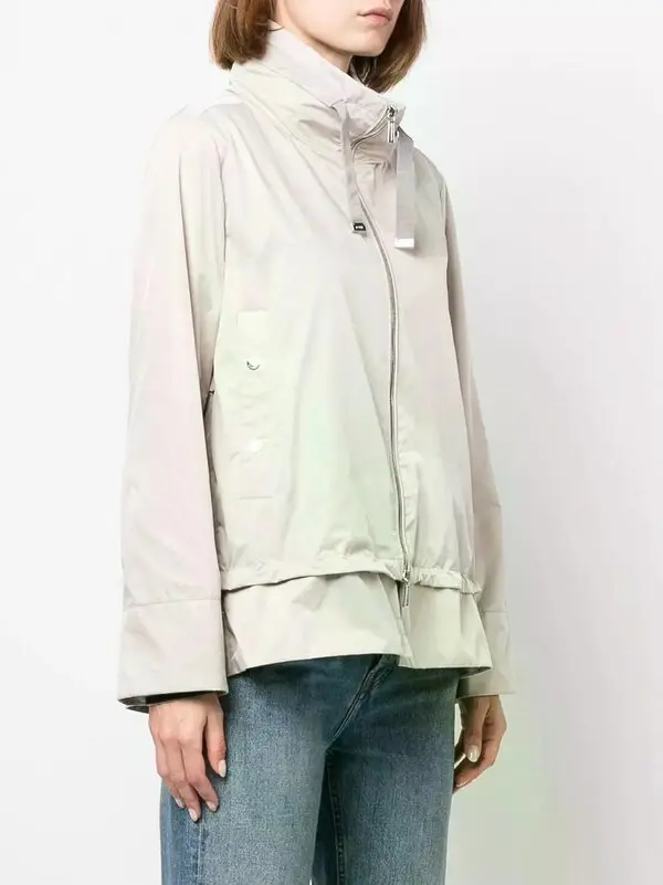 MOORER Zip-up Hooded Jacket