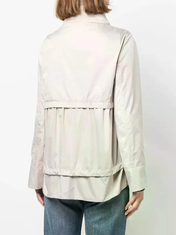 MOORER Zip-up Hooded Jacket