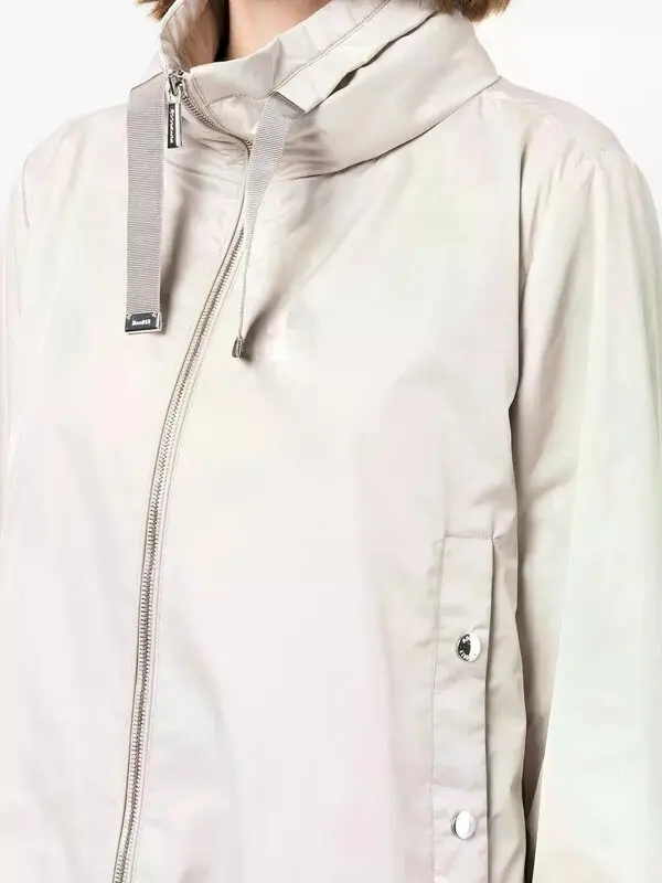 MOORER Zip-up Hooded Jacket