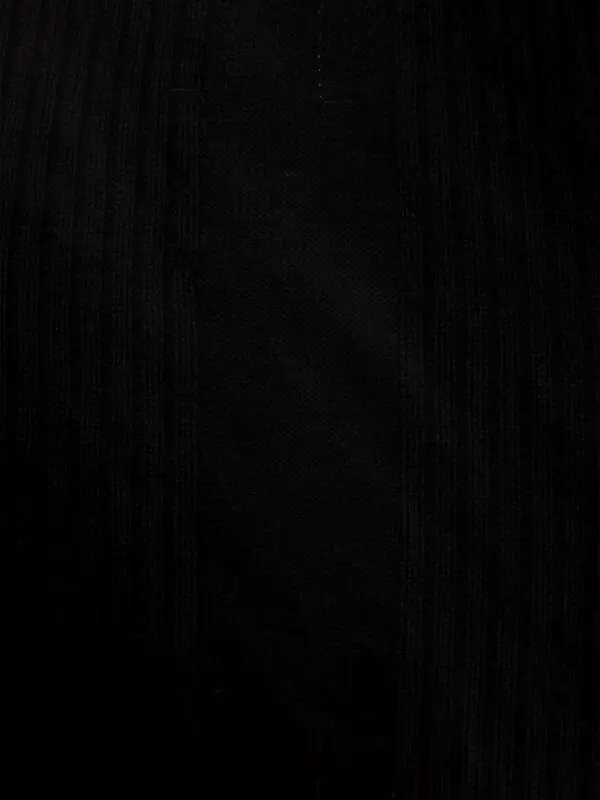 Rick Owens Ribbed Open-back Top - Black