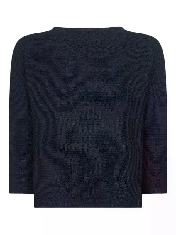 Max Mara Boat-neck Sweater - Blue
