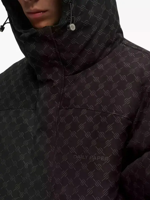 DAILY PAPER Monogram Hooded Jacket