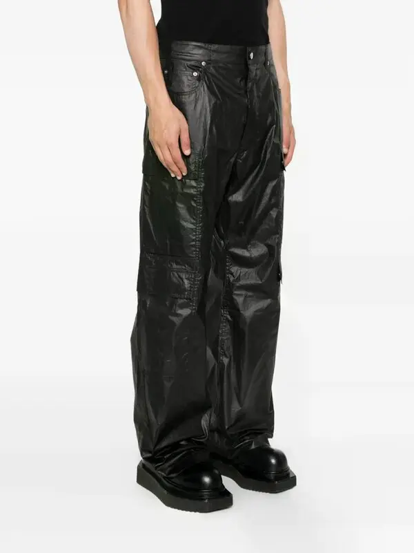Rick Owens Cargo-pocket Cotton-blend Trousers