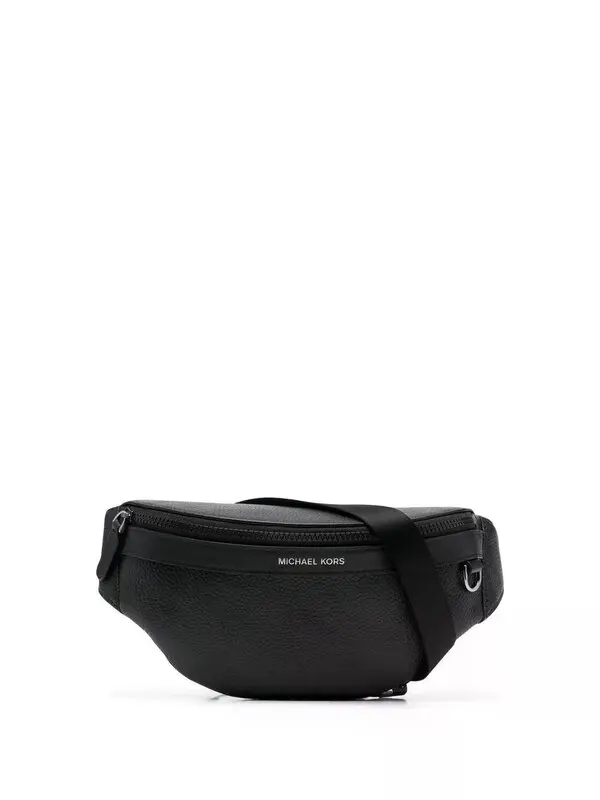 Michael Kors Greyson Pebbled Belt Bag - Black