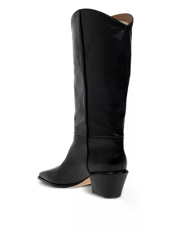 Paris Texas 50mm Bettina Leather Pointed-toe Boots