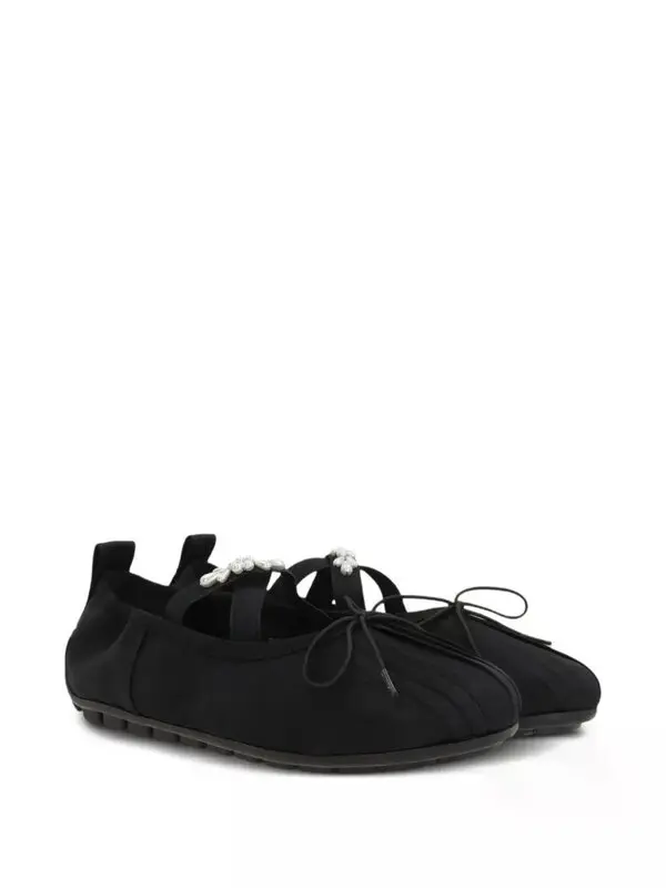 Simone Rocha Faux Pearl-embellished Ballet Flats